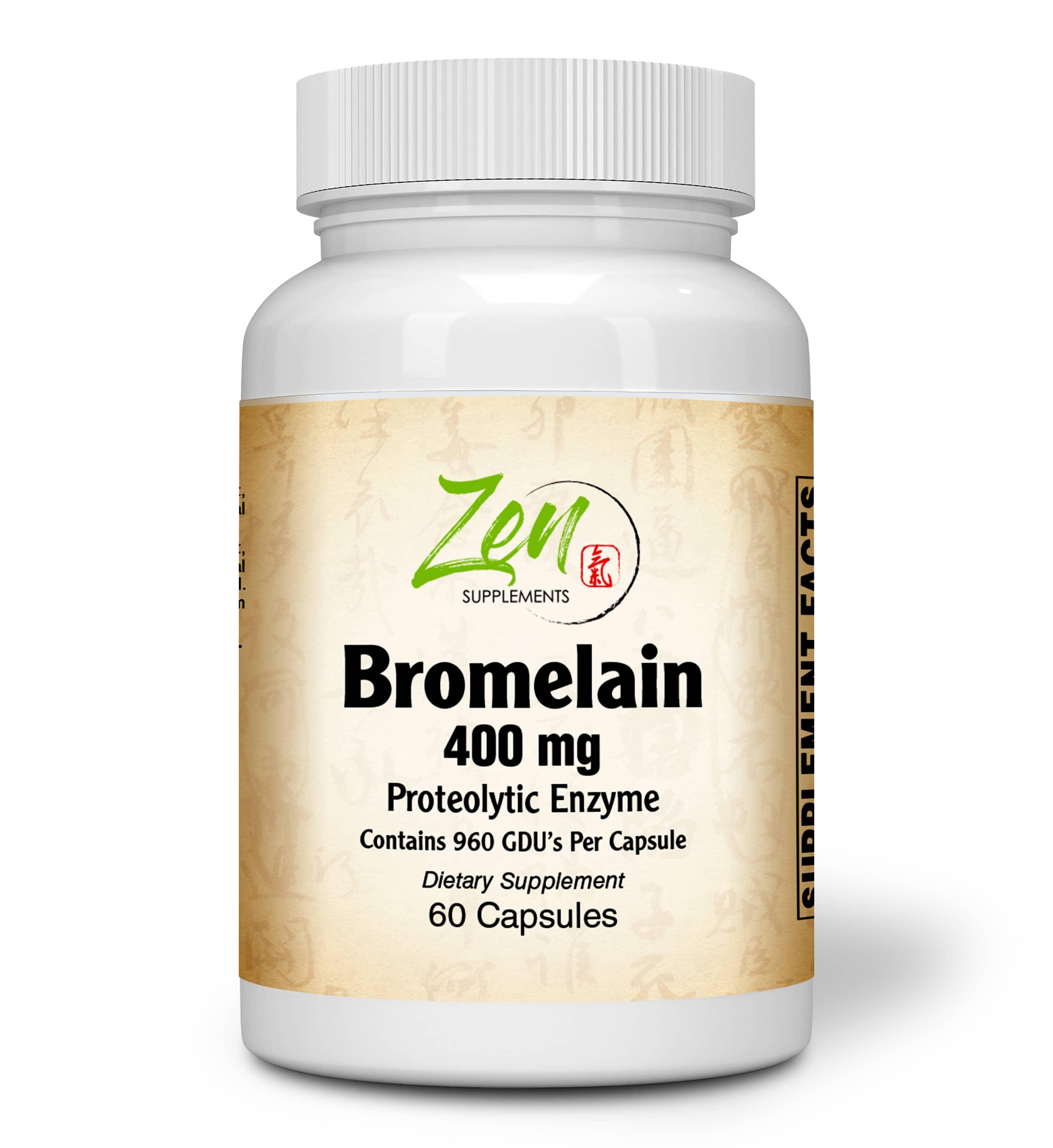 Bromelain Proteolytic Enzyme - 60 Caps – Zen Supplements