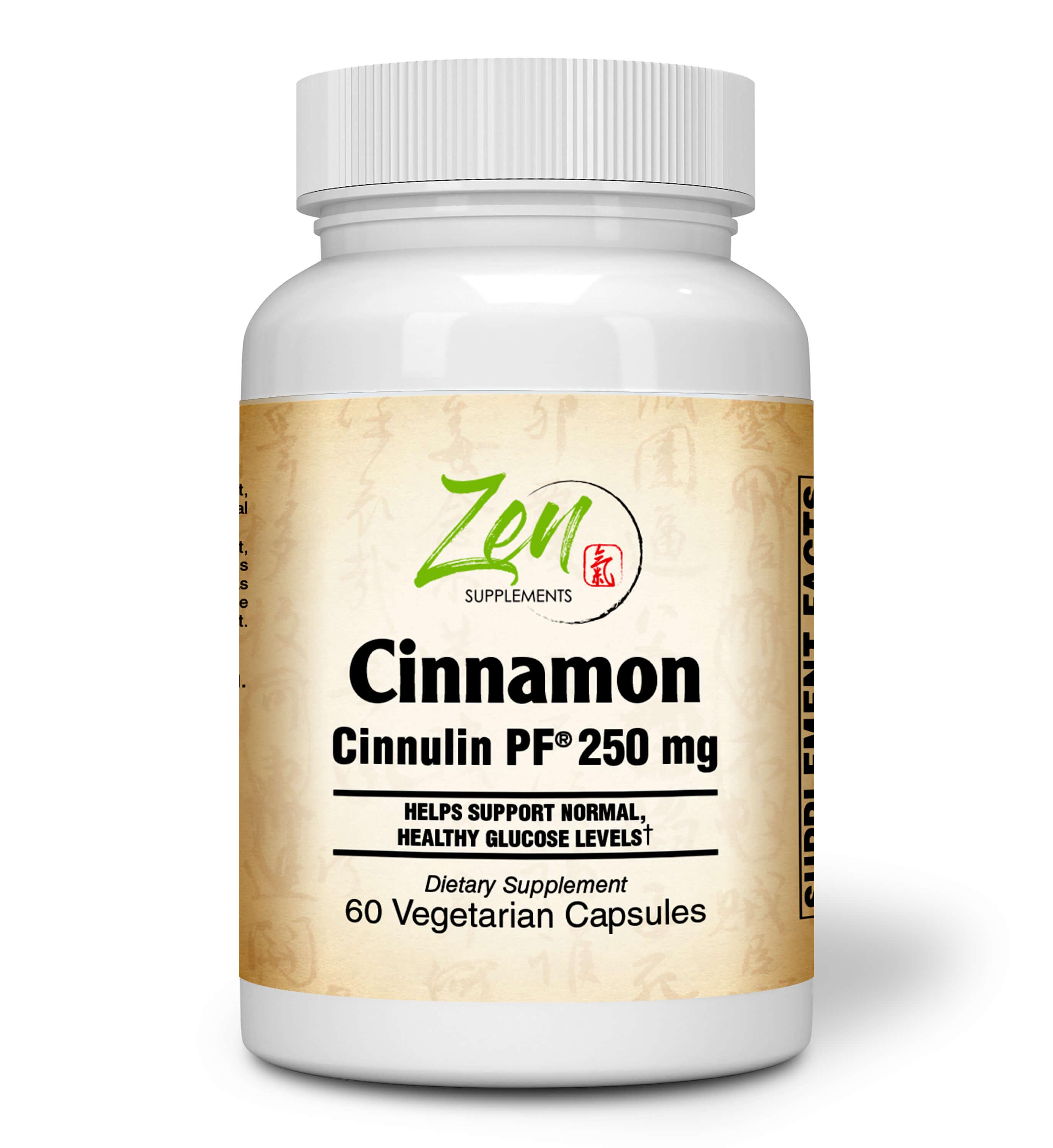 Cinnamon Extract 250mg - 60 Caps – Zen Supplements